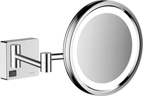 Hansgrohe AddStoris, kosmetické zrcadlo s LED osvětlením, chromová, HAN-41790000