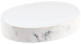 Miska na mýdlo Nardi Marble, bílá