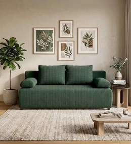 XXXLutz ROZKLÁDACÍ POHOVKA, textil, zelená P & B - Rozkládací pohovky - 001574008301