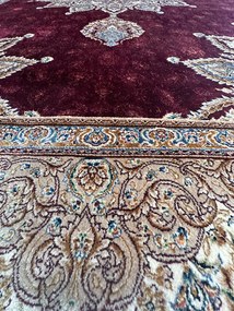 BE Koberec Sultan 1203 RED - červený obdélníkový Rozměr: 150x225 cm