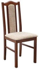 Jídelní židle Lara Zvolte dřevo: Bílá, Zvolte látku: látka 12b