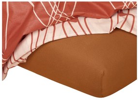 Dadka Jersey prostěradlo nugát C Jersey prostěradlo nugát 90x200x20 cm