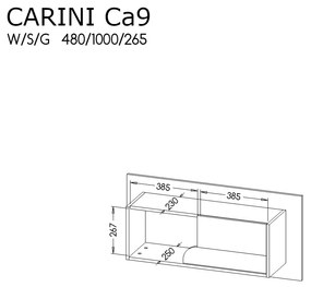 Dětský pokoj CARINI 2 Dolmar