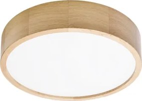 Stropní svítidlo dubové dřevo ORNO AD-PL-6292OE27SM, 3xE27, 3x24W IP20, průměr 375