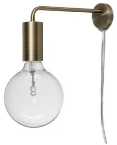 FRANDSEN - Nástěnná lampa Cool, matná mosazná