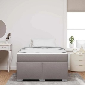 Rám postele Taupe 120 x 190 cm textil 3399177