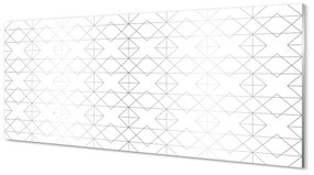 akrylový obraz Obrysy polygonů 120x60 cm
