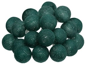 JJA Svítící LED kuličky Balls velké - Zelená