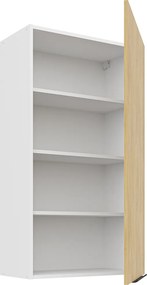 CREMONA bc | horní skříňka 60 G-108 1F policová | 60 cm | EXTRA VYSOKÁ | bílá/cremona