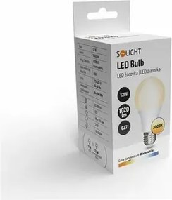 Solight WZ507A LED žárovka 12W / klasický tvar / E27 / 3000K / 270° /