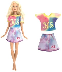 Šatičky pro panenku Barbie - různé styly (30 cm) Barva: S