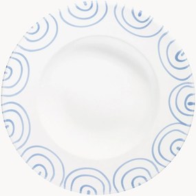 Ručně vyrobený talíř na těstoviny Blaugeflammt