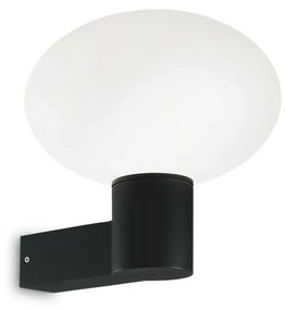 Venkovní nástěnná lampa Ideal Lux Armony AP1 147307 černá IP44