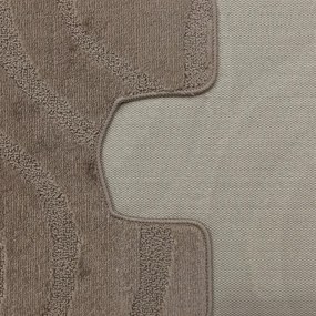 Sada koupelnových koberečků Montana Symphony Fungi Grey