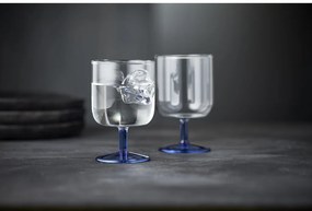 Lyngby Glas Sklenice na víno Torino 30 cl (2ks) Clear/Blue