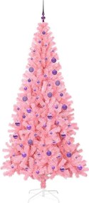 Vánoční stromeček Růžová 180 cm PVC 3396435