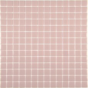 Hisbalit Skleněná mozaika růžová Mozaika 255A MAT 2,5x2,5 2,5x2,5 (33,33x33,33) cm - 25255AMH