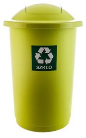 PLAFOR - Koš odpadkový ke třídění odpadu 50l zelený