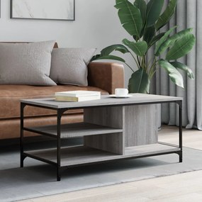 Konferenční stolek šedý sonoma 100x50x45 cm kompozitní dřevo