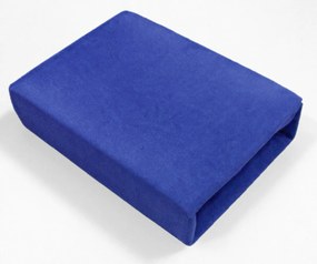 Polášek Froté prostěradlo na vysokou matraci (až 30cm), 160x200cm, na dvoulůžko, modré