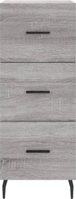 Skříň highboard šedá sonoma 34,5 x 34 x 180 cm kompozitní dřevo 3200215