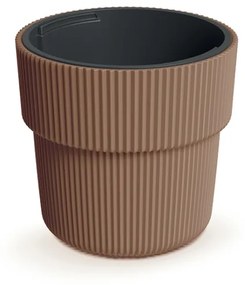 PROSPERPLAST Květináč - MILLY IV Průměr: 29,9 cm, Barva: marsala