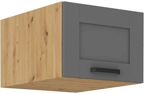 Kuchyňská skříňka LUNA 50 NAGU-36 1F korpus: dub artisan, barva dvířek: šedá DUST