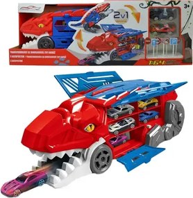 SPARKYS Transformující se dinosaurus 2v1 s katapultem / Akční figurka