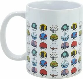 STOR Hrneček keramický 325 ml Pokeballs