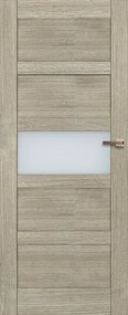 Interiérové dveře vasco doors BRAGA model A Průchozí rozměr: 70 x 197 cm, Orientace dveří: Levé dveře, Dekor: Dub stříbrný