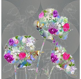 Fotopolštář vlčí máky CN3619/ Dekorativní polštář Flowers CN-3619 45x 45 cm AG Design