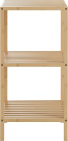 Koupelnový regál Zinnien S – přírodní