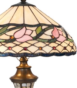 Stolní lampa Tiffany Lovely Tulip - Ø 40*60 cm