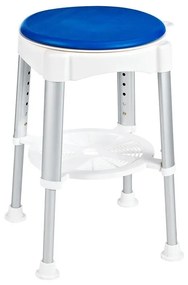 Ridder HANDICAP stolička otočná, nastavitelná výška, bílá/modrá - A0050401