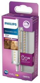LED Stmívatelná žárovka Philips R7s/14W/230V 3000K 118 mm