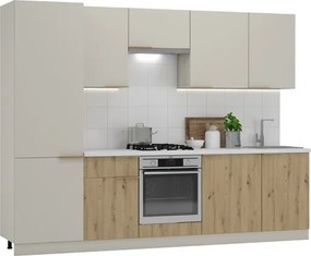Kuchyňská linka Naturel Chloe 2,8 m KSETCHLOE