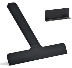 Černá stěrka s držákem 22 cm Ume – Zone