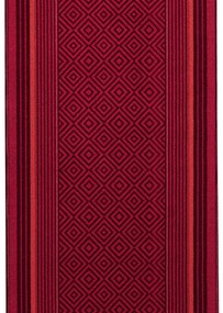 Koberce Breno Běhoun JURA 10, šíře role 67 cm, Červená