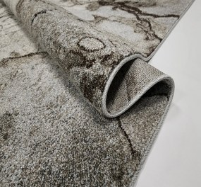 BE Koberec Wenus 7770 GREY - šedý obdélníkový Rozměr: 60x100 cm