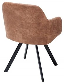 Židle Lucca vintage hnědá / 38308