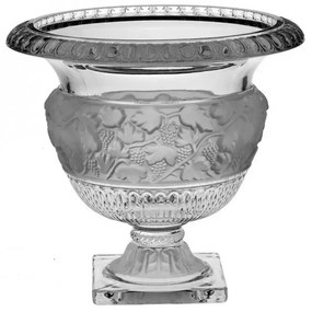 KŘISTÁLOVÁ MÍSA BOHEMIA ANTIQUE NA NOZE 250 MM