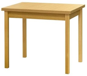 Stůl BINGO 90x68 cm, rozklad +68 cm bílá