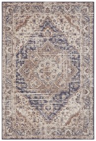 Hanse Home, Kusový koberec Terrain 105595 Sand Cream Blue, 240x340, béžová, ložnice