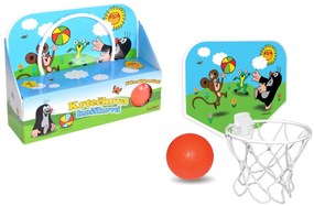 Koš na basketbal Krtek 33x22cm plast v krabici