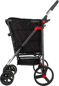 Rolser Basket Polar 4Big černá / Nákupní vozík / Skládací / S brzdou /