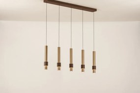 Závěsné luxusní svítidlo nad jídelní stůl Decantello Line 5