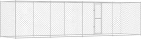 Klec pro psa Stříbrná 800 x 200 x 200 cm Pozinkovaná ocel 3368311