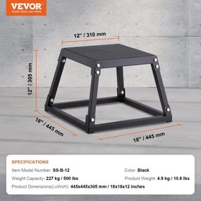 Plyometrický Jump Box, 30,5 cm Plyobox