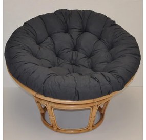 Ratanový PAPASAN, světlý, průměr 110 cm