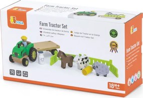 Dřevěný traktor Viga 44680